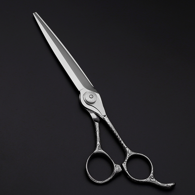 Naruto scissors wood grain handle hair scissors barber scissors